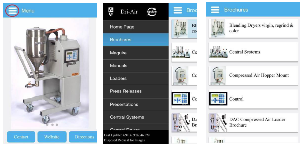 Yes, we have an APP for that! Download the handy Dri-Air APP today ...